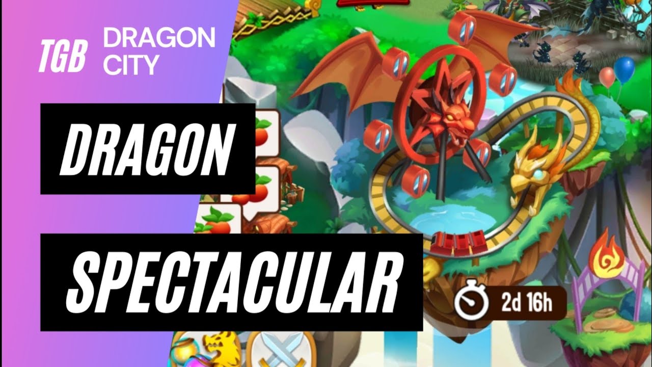 Dragon City Dragon Spectacular & Magic Runner Island ☆☆☆ - YouTube
