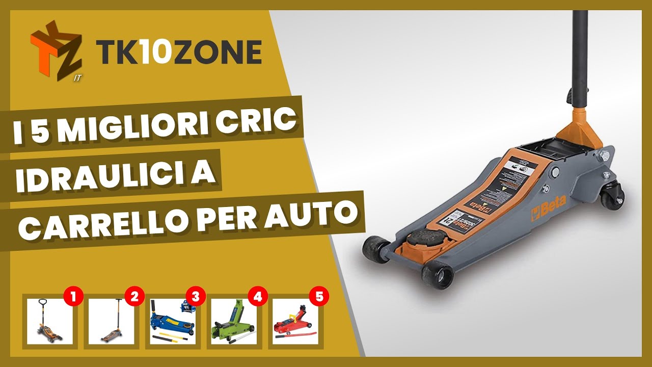 I 5 migliori cric idraulici a carrello per auto - YouTube
