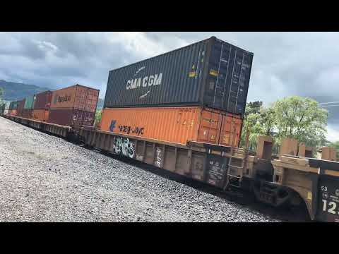 Up 5947 IOANP going through Pleasanton - YouTube