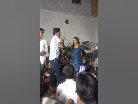 aslam singer mewati nach program6060 Sanjana dancer Sanju dance new nach program - YouTube