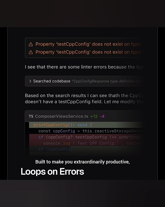Supercharge your coding with Cursor: AI-powered error fixes⚠️ - YouTube