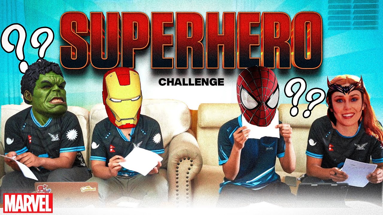 SUPER HERO CHALLENGE WITH SKYLIGHTZ PLAYERS | SKYLIGHTZ GAMING VIDE0 ...
