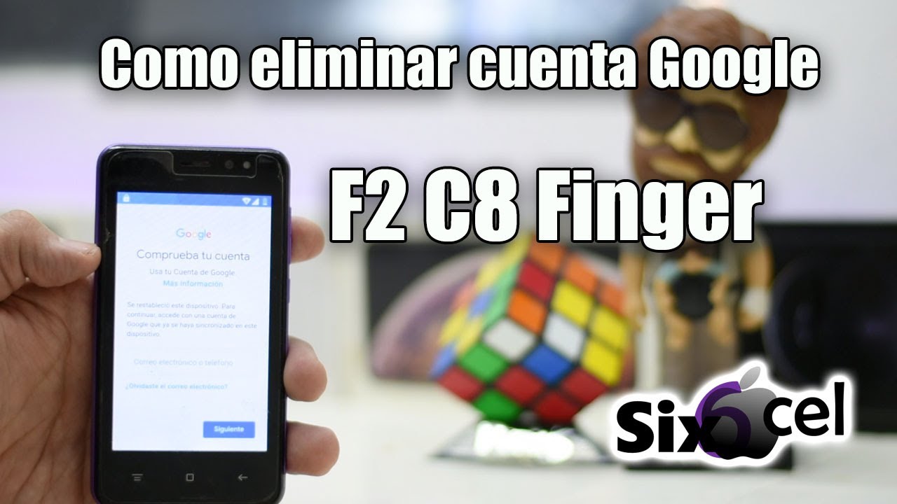 Como eliminar cuenta Google *F2 C8 Finger* - YouTube