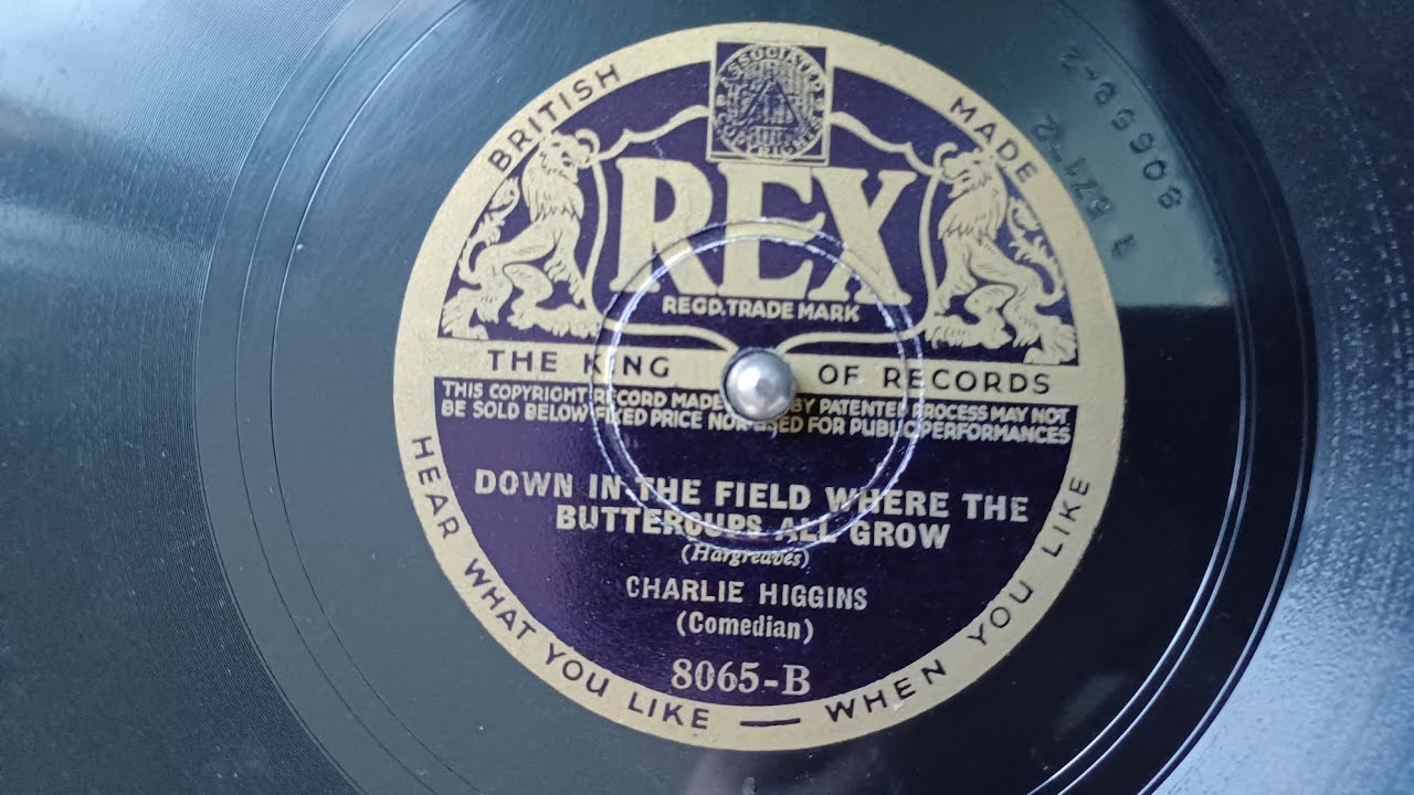 Down In The Field Where The Buttercups All Grow. Charlie Higgins ...