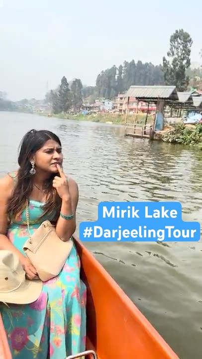Boating at Mirik Lake with Ye Chand sa Roushan Chehra 🚤🎶 #mirik # ...