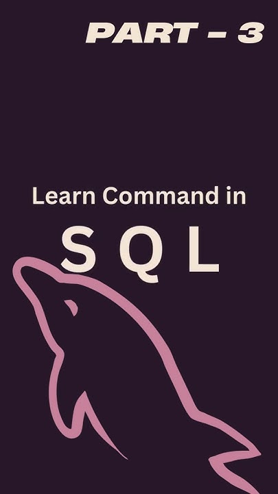 SQL command part - 3. #sql #shorts - YouTube