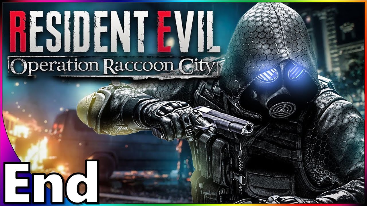 RESIDENT EVIL OPERATION RACCOON CITY Let's Play #End | Defending Leon ...