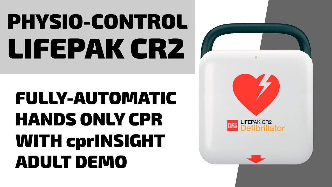 Physio-Control LIFEPAK CR2 AED - Fully Auto Hands Only CPR with ...