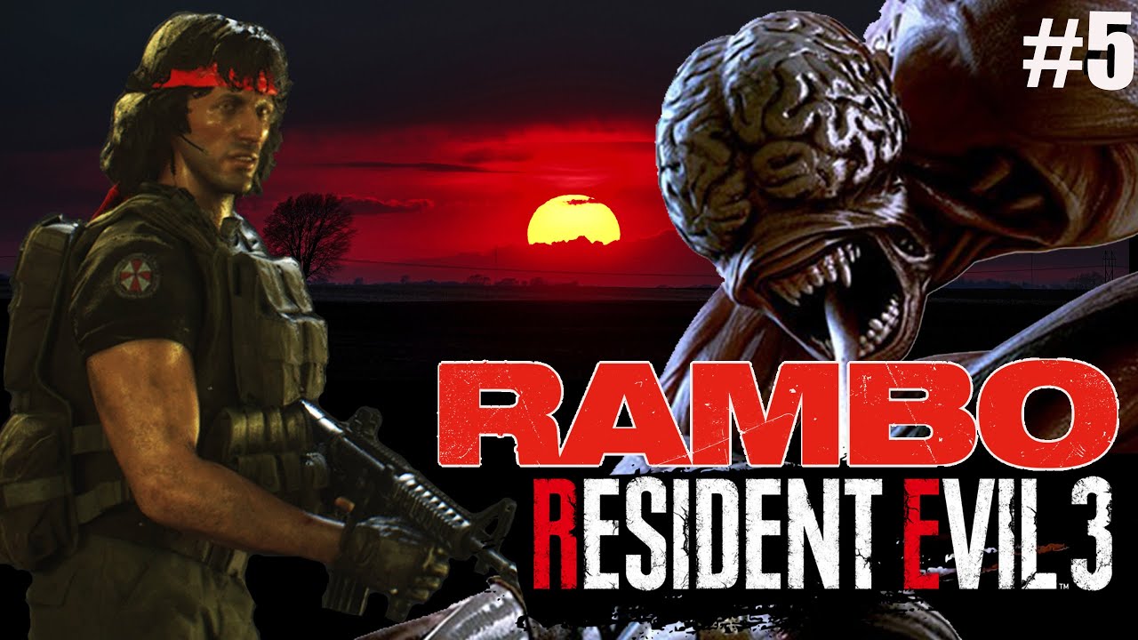 Resident Evil 3 Remake Gameplay Walkthrough Part 5/Rambo Mod - YouTube