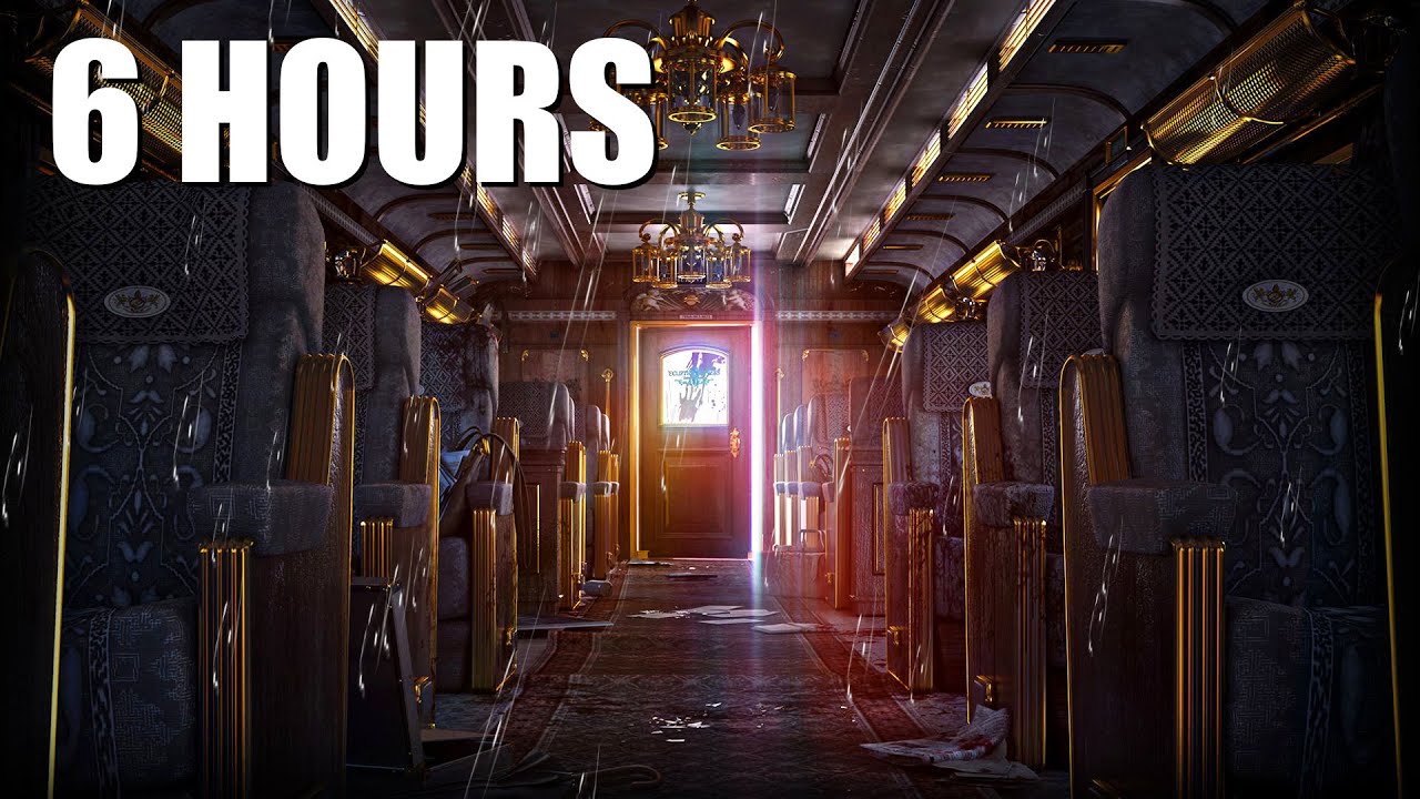 6 Hour Train Ride in a Downpour #atmosphericgaming - YouTube