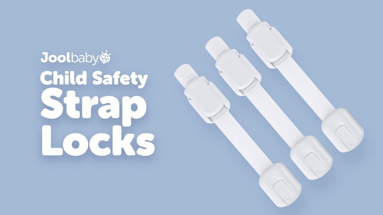 Multi Use Safety Strap Locks for Child Proofing by Jool Baby! - YouTube
