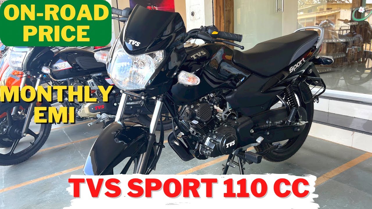 TVS Sport 110 cc On-Road Price | Ex-Showroom Price Monthly EMI Full ...