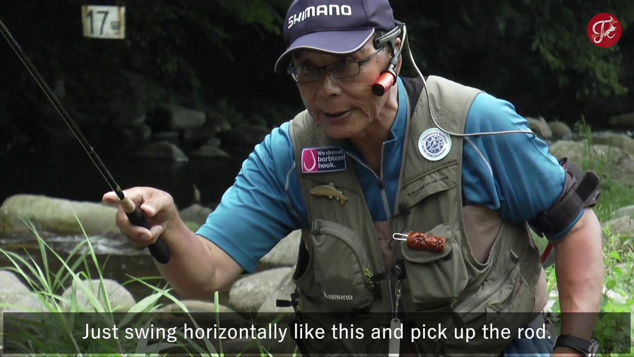 #6 [MasterTenkara] [Basic] tenkara casting techniques - YouTube