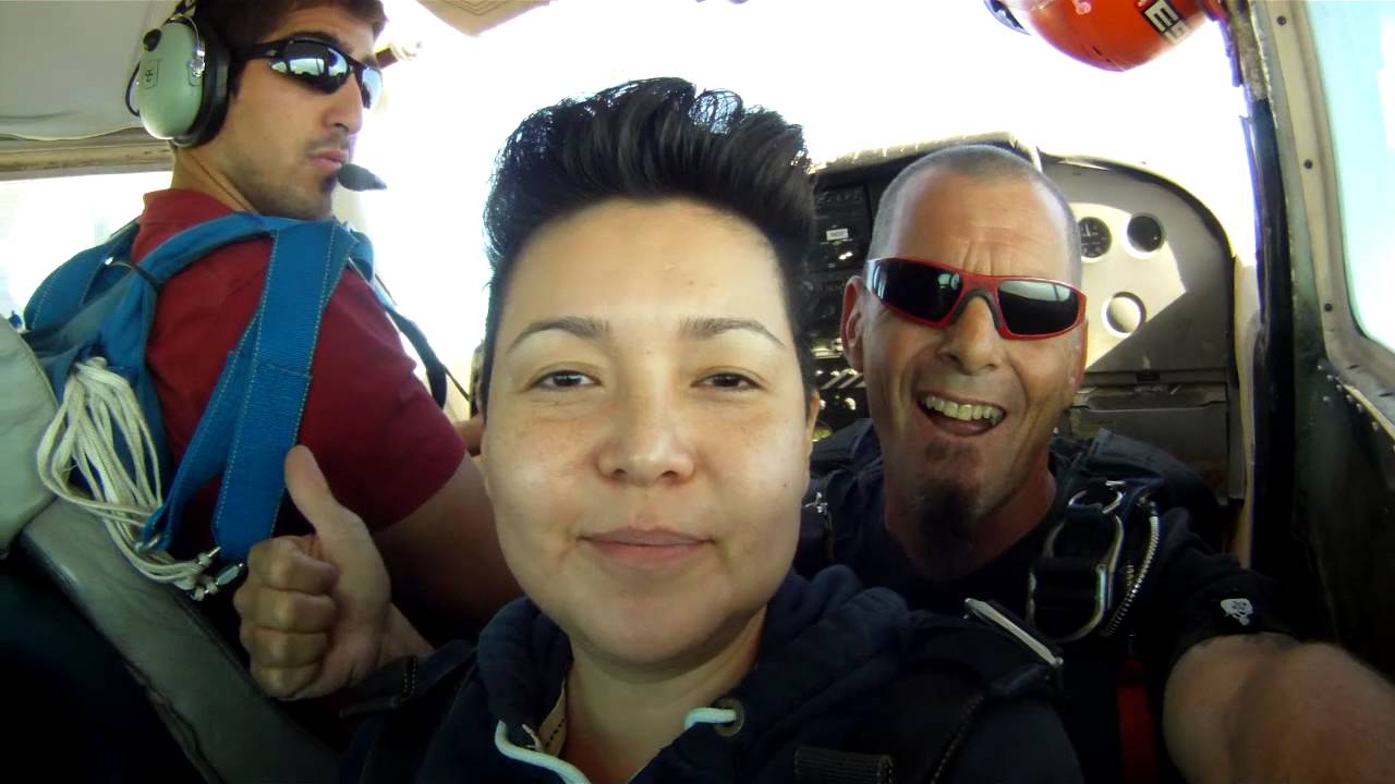 Jeanette's Jump at Phoenix Area Skydiving - YouTube