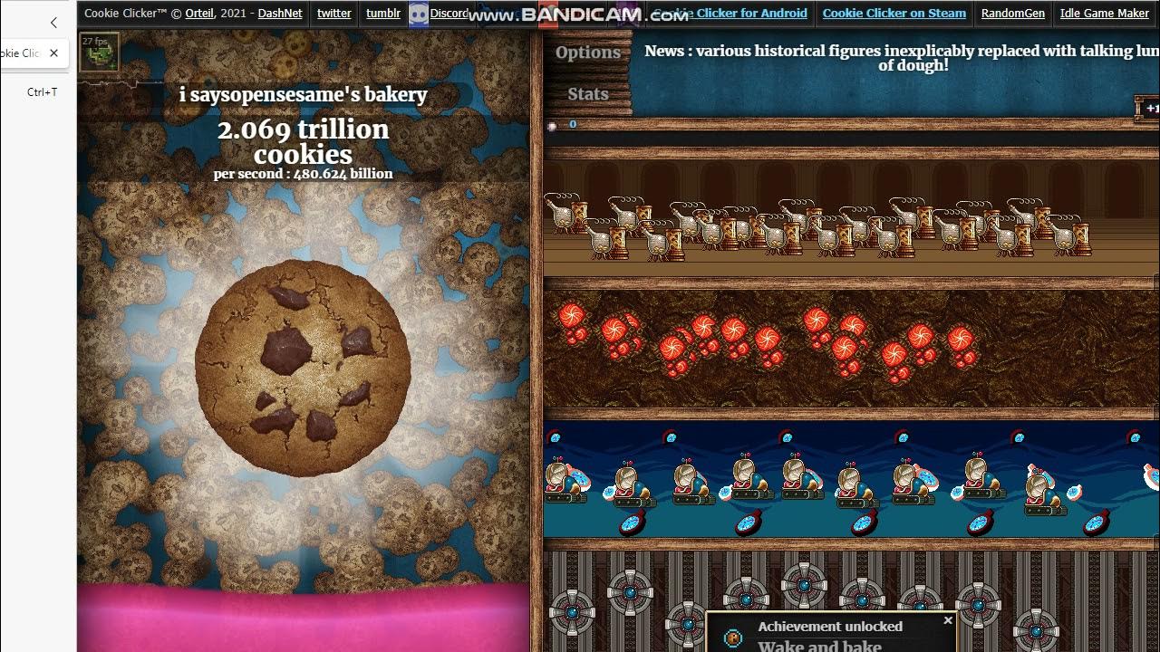 Dev console in cookie clicker - YouTube