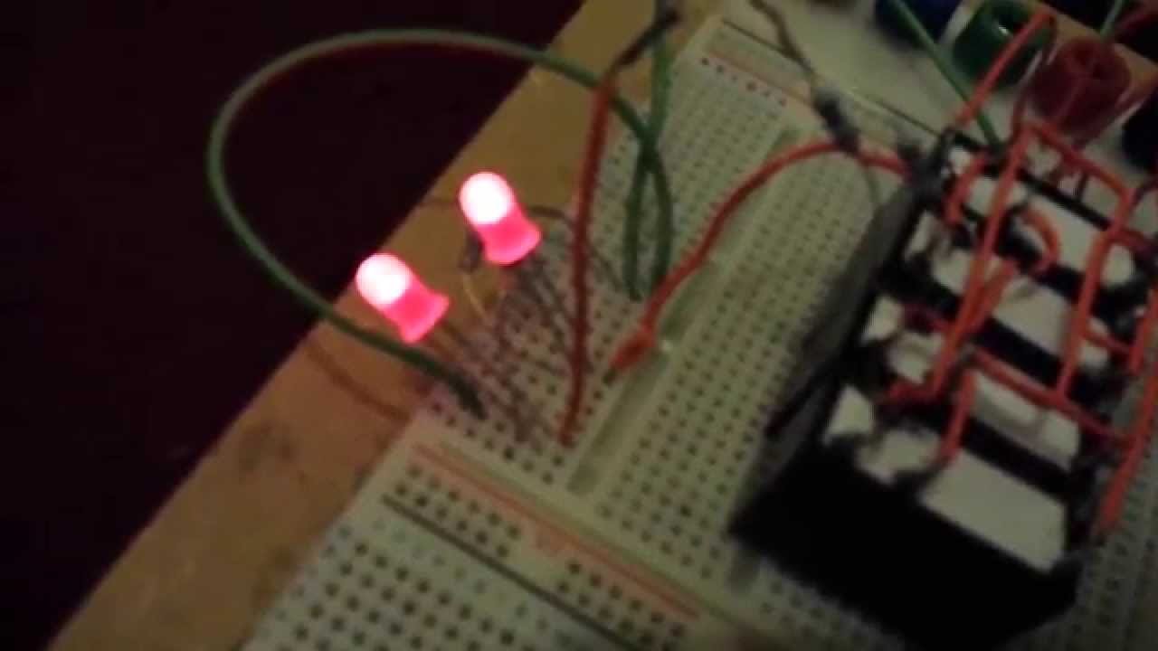 Relay CPU: 1 bit full adder - YouTube