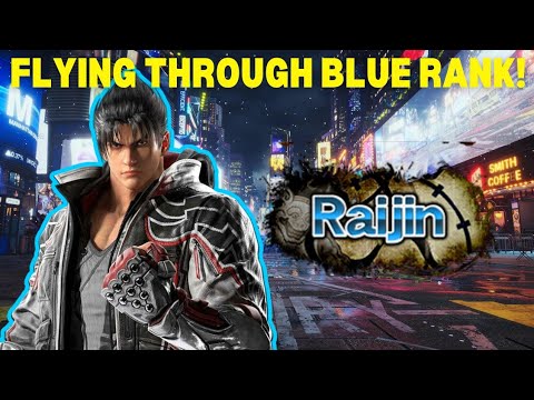 FLYING THROUGH BLUE RANK! Tekken 8 Jin Ranked Matches - YouTube