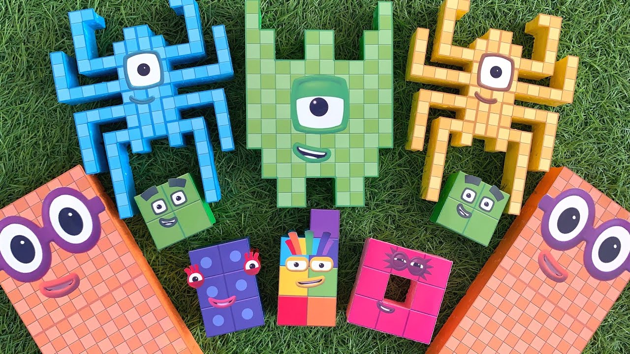 Looking for Numberblocks NEW 729 Puzzle Tetris Space ASMR ...