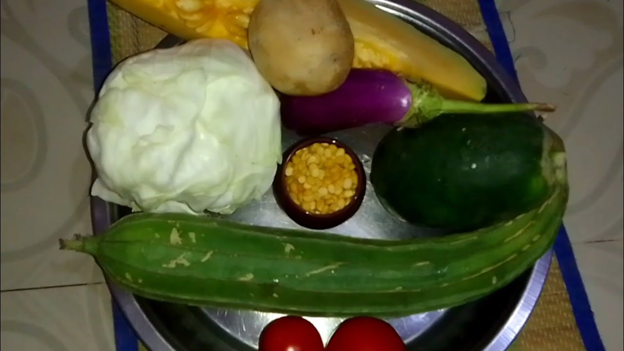 How To Make Mix Veg Curry//kobi ki sabji kese banaye//The village food ...
