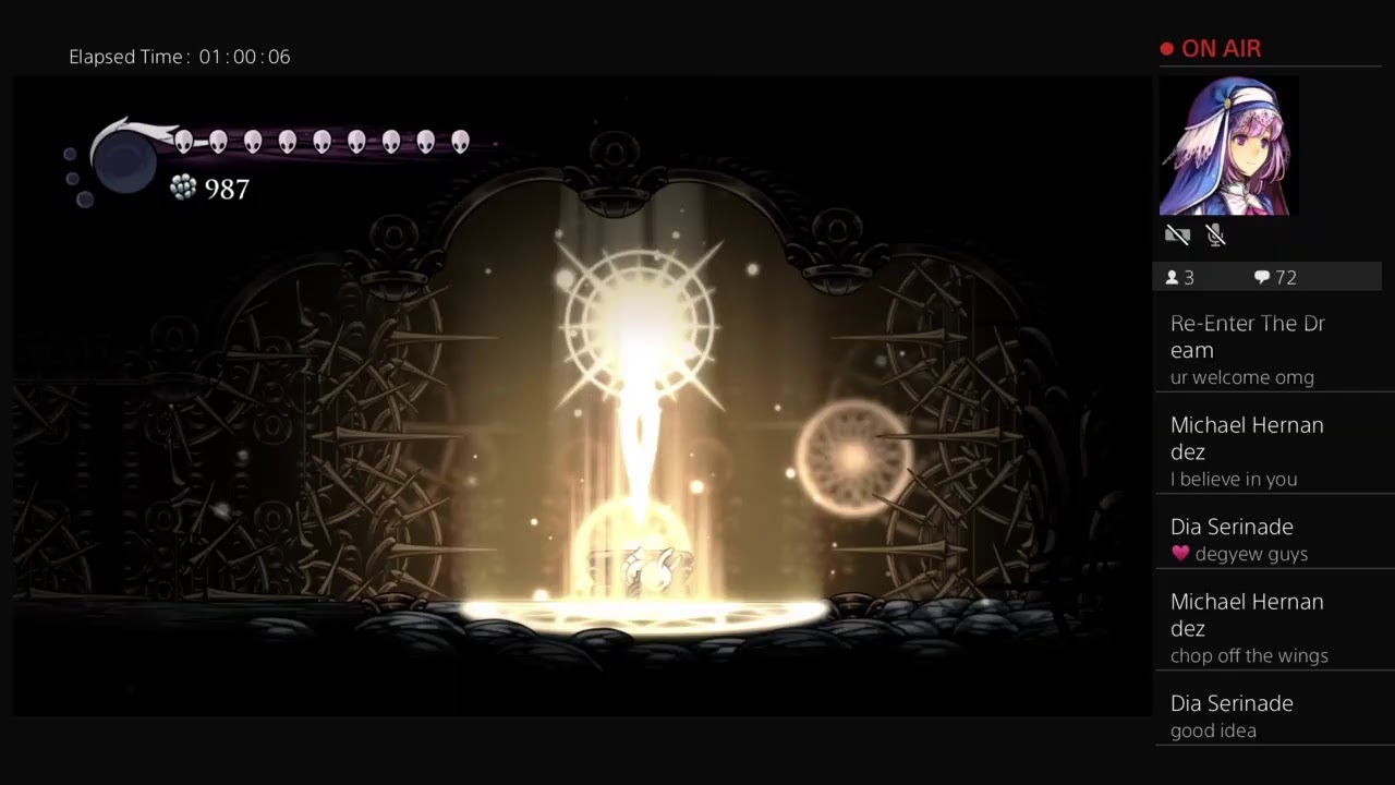 Hollow Knight: Radiant ABSRAD Live Attempt 1 - YouTube