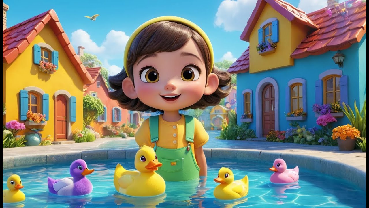 Quacky Ducks and Swishy Fish | Splashy Animal Song for Kids | Fun ...