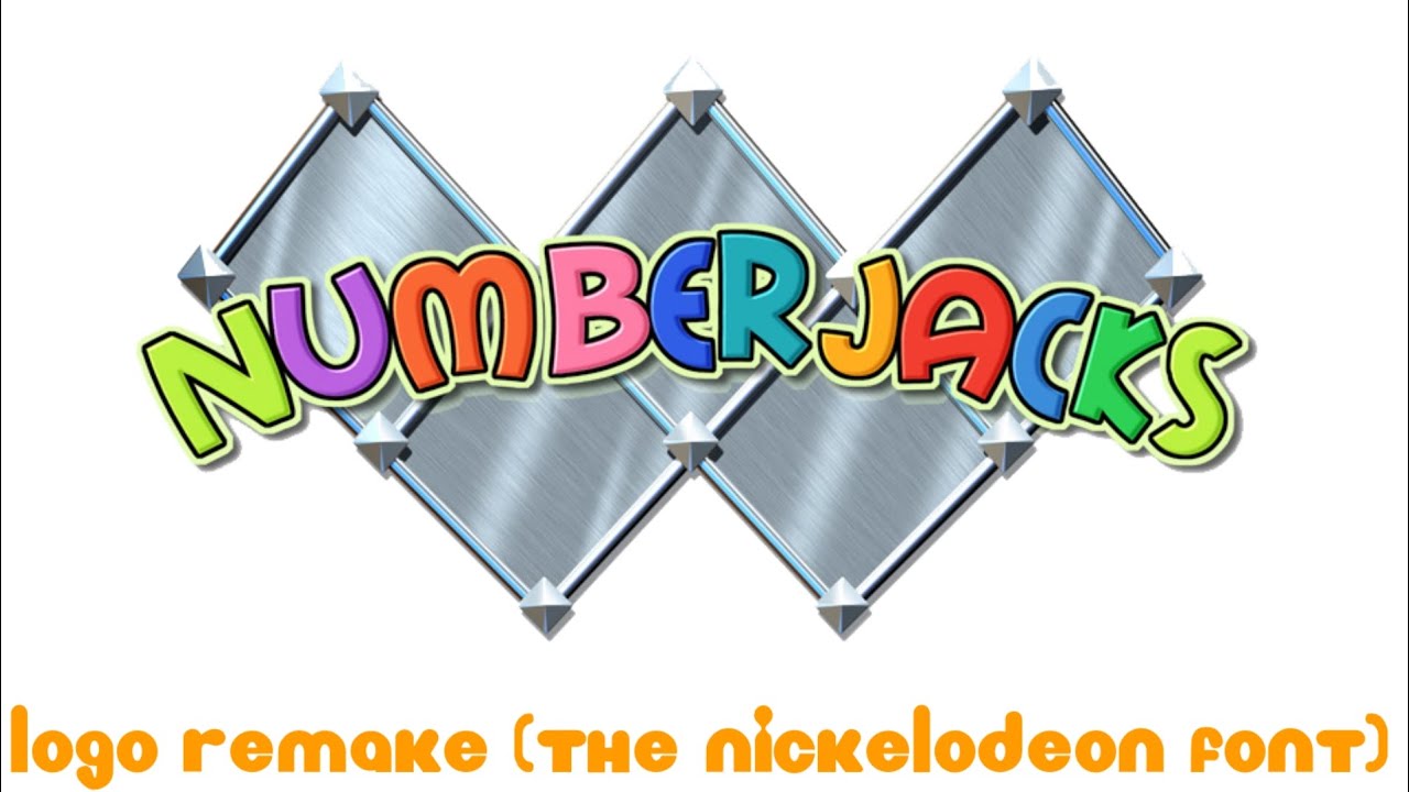 Numberjacks Logo Remake (The Nickelodeon Font) - YouTube