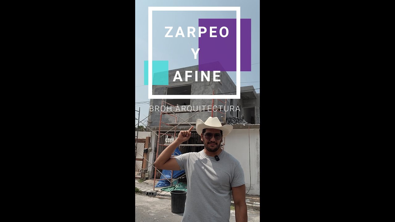 QUE ES el ZARPEO y el AFINE?? 👷‍♂️🏠 #arquitectura #construccion - YouTube