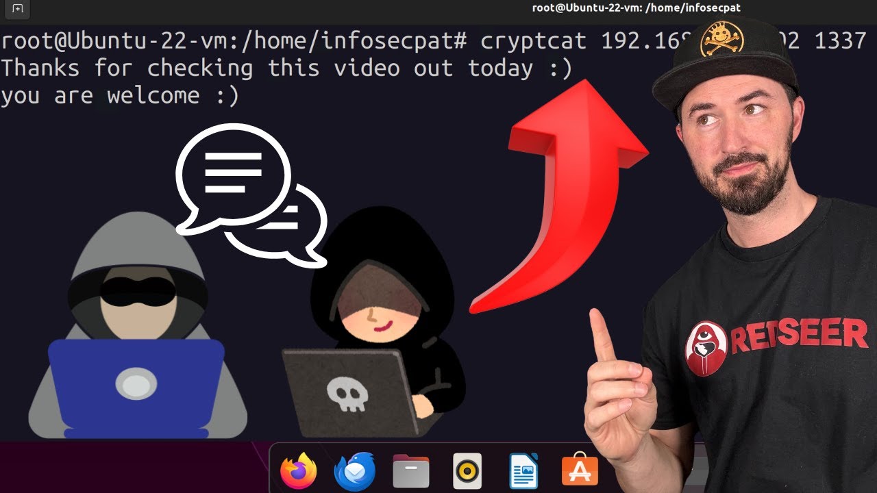 How Hackers Chat in Private | Cryptcat - InfoSec Pat 2025 - YouTube
