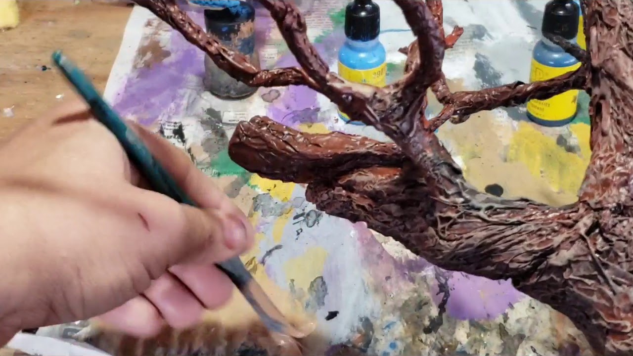 Large tinfoil tree EP1 - YouTube