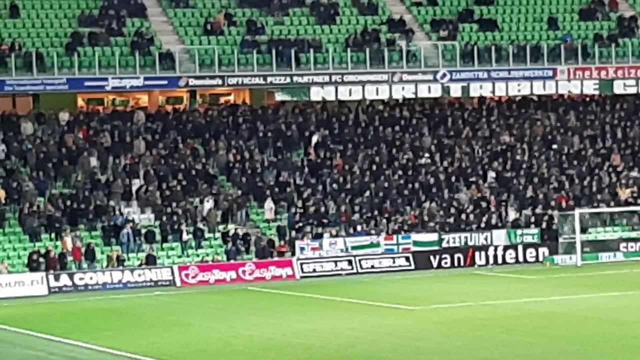 #groutr Sfeer op de Z-side tijdens FC Groningen - FC Utrecht - YouTube