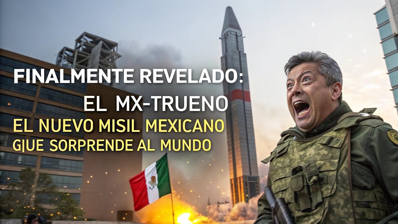 Finalmente Revelado: El MX-Trueno — El Nuevo Misil Mexicano Que ...