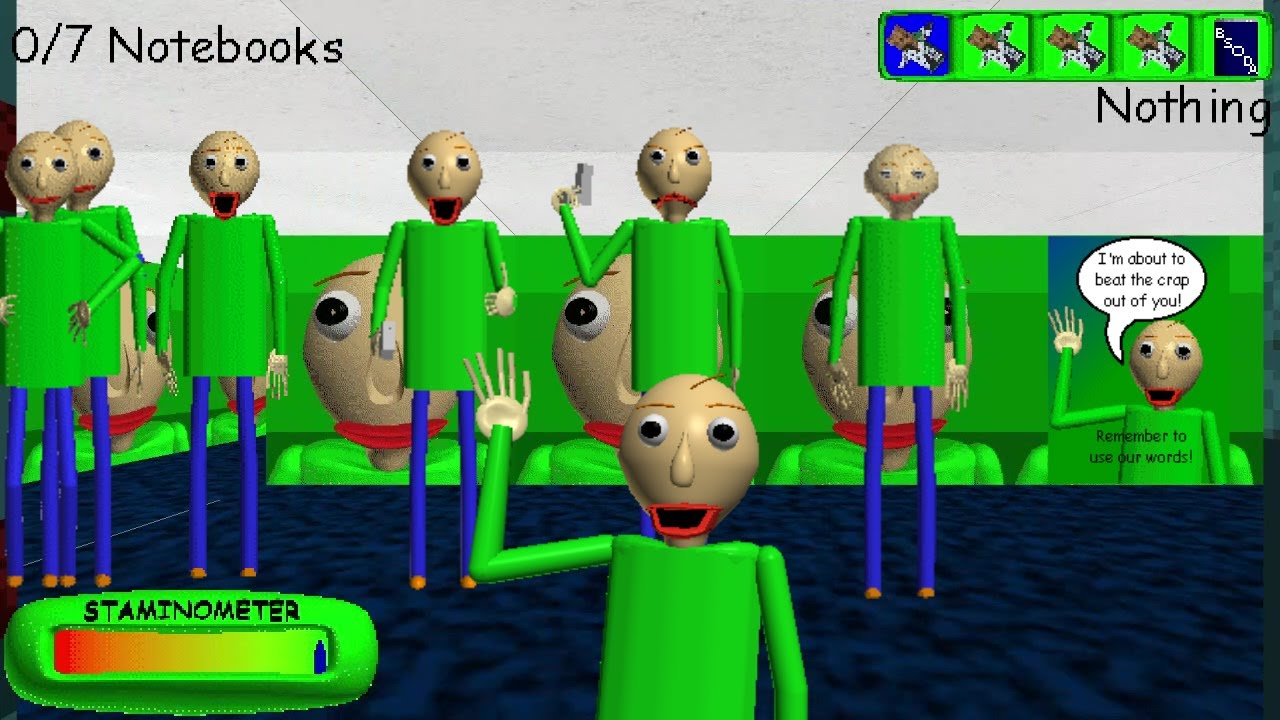 Baldi Mania: Baldi's Basics Plus Edition (BB+ V0.5.2 Mod) - YouTube