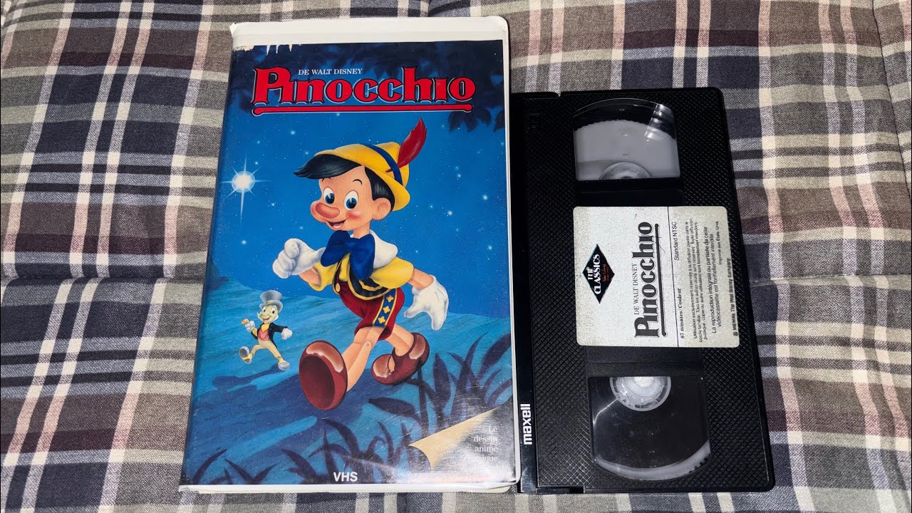 Opening To Pinocchio 1986 French Canadian VHS - YouTube