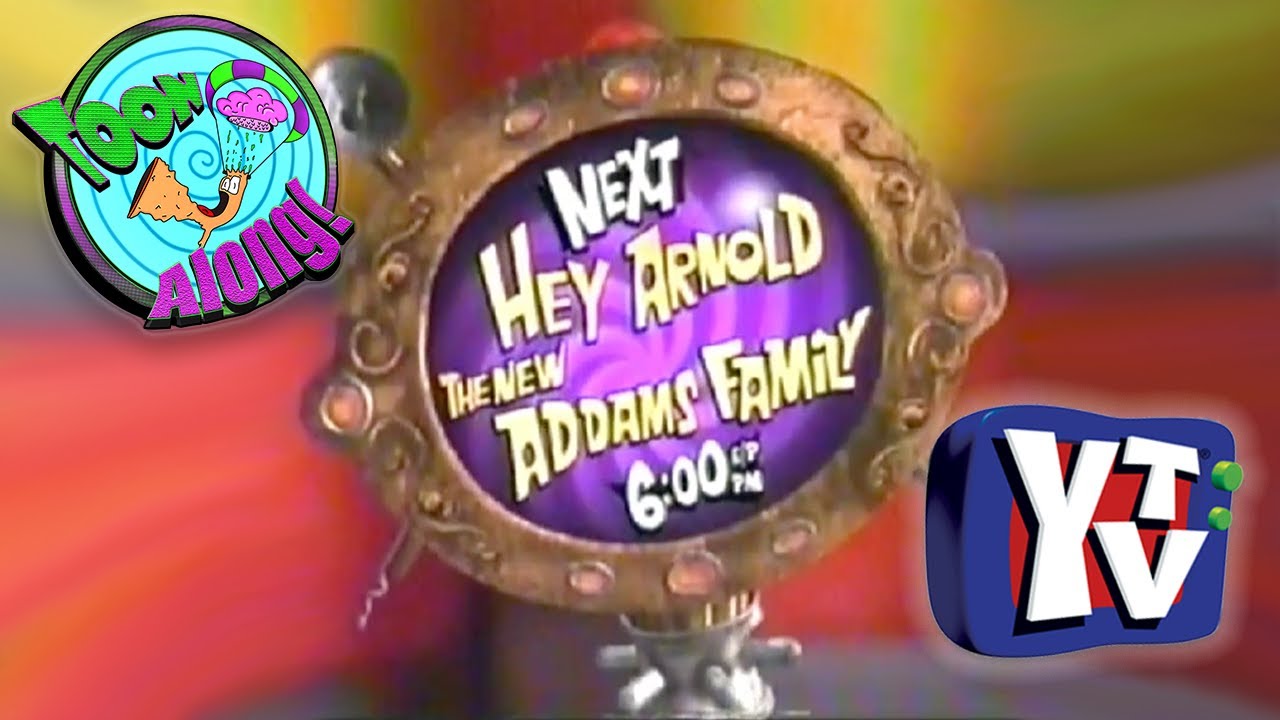 YTV "Coming Up Next" Bumper - Hey Arnold! & New Adams Family - 1999 ...