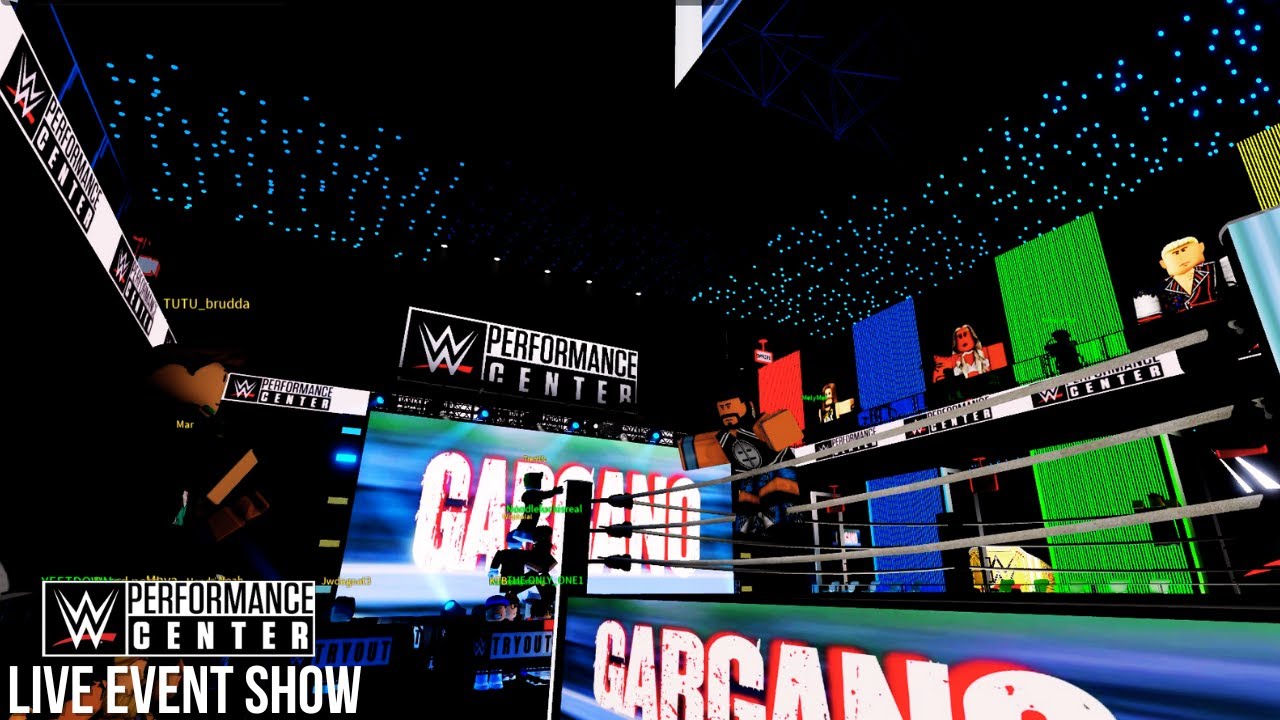 WWE On Roblox: WWE Live Event | Performance Center | #wwe2k24 | #wwe ...