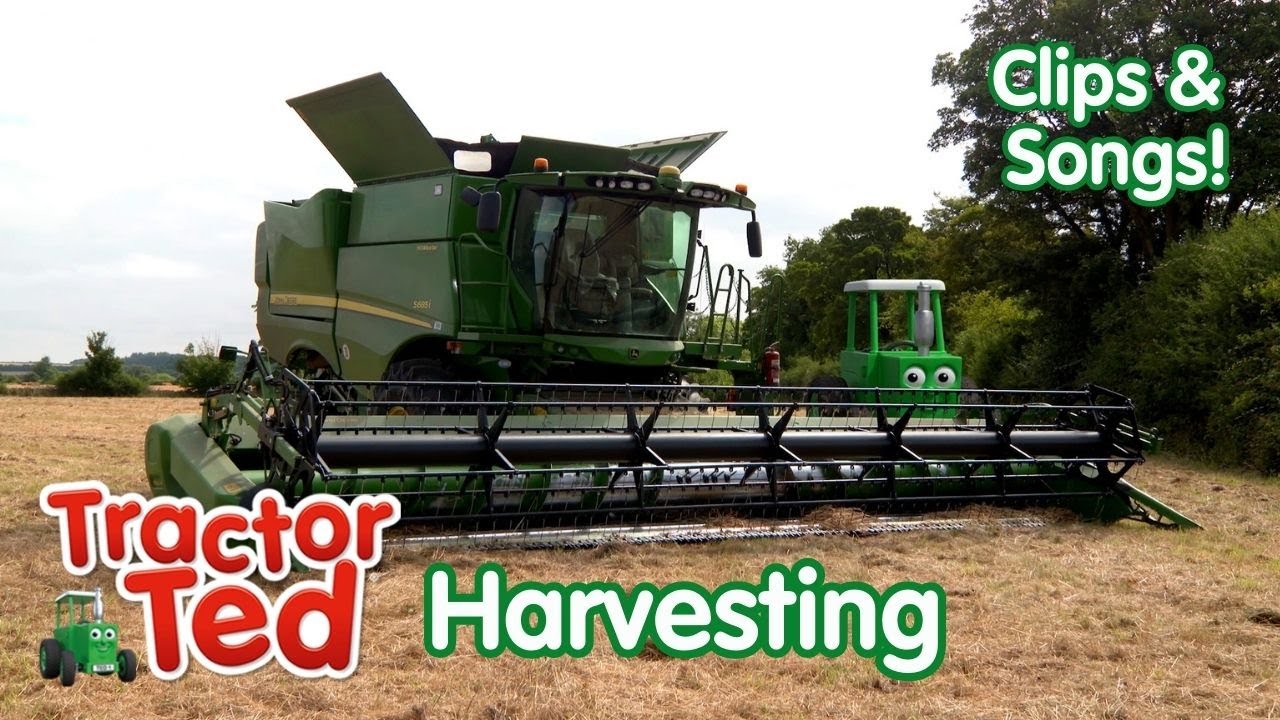 The GIGANTIC Combine Harvester & Other Harvesting Machines 🚜🌾 Tractor ...