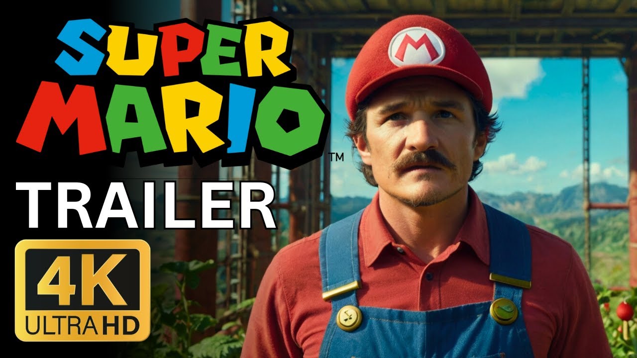 MARIO | Movie trailer (2026) Adam Drive, Emma Stone | New Live Action ...