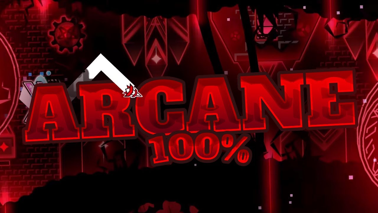 NEW HARDEST "Arcane" 100% (Insane Demon) by qMystic and more.. - YouTube