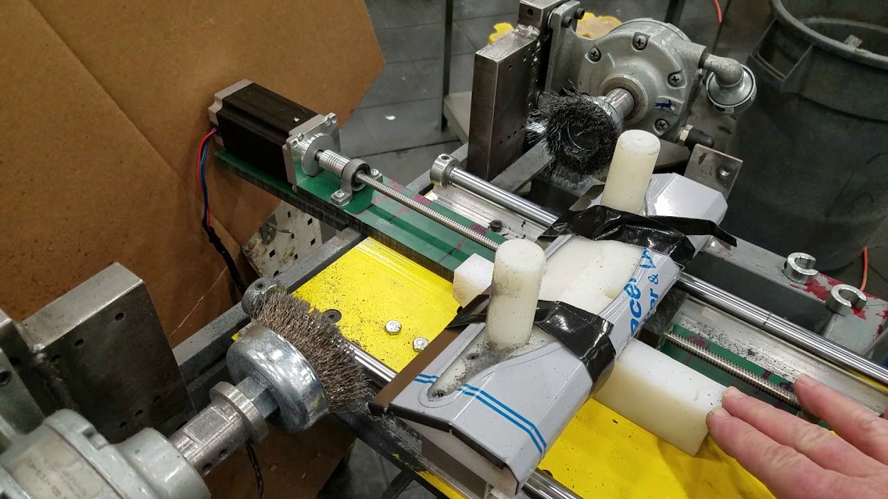 Actual machine run - proof of concept demo - YouTube