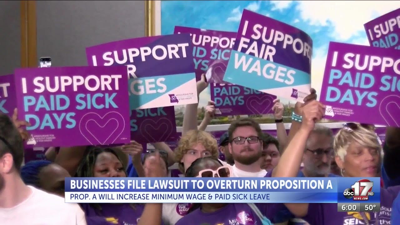 Missouri business group files legal challenge to overturn Proposition A ...