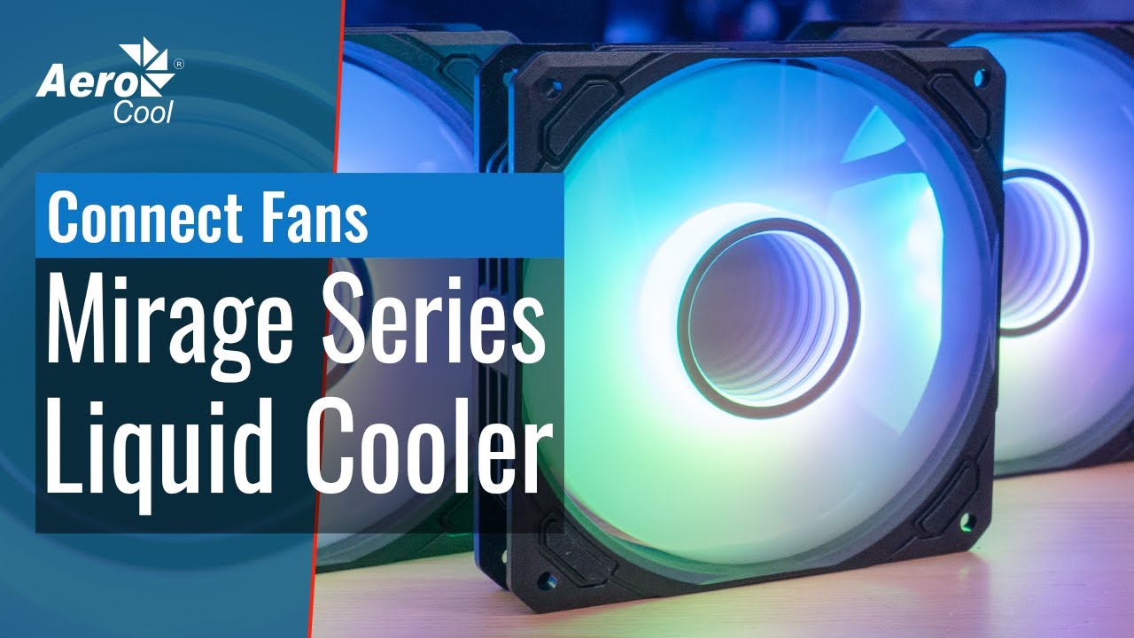 How To Connect The ARGB Fans To The Mirage Liquid Cooler Series - YouTube