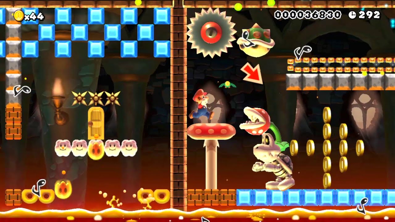 Super Mario Maker - "The Ultimate Castle Challenge" INSANE!! - YouTube
