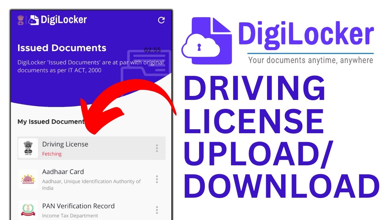 Digilocker में Driving License कैसे Upload/Download करें? | Digilocker Driving License - YouTube