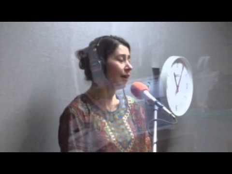 Nahid singing a Japanese song, Hope love last forever, ناهي