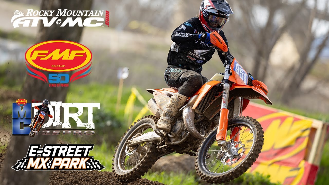FMF PRO 125 ROUND 3 E STREET - YouTube