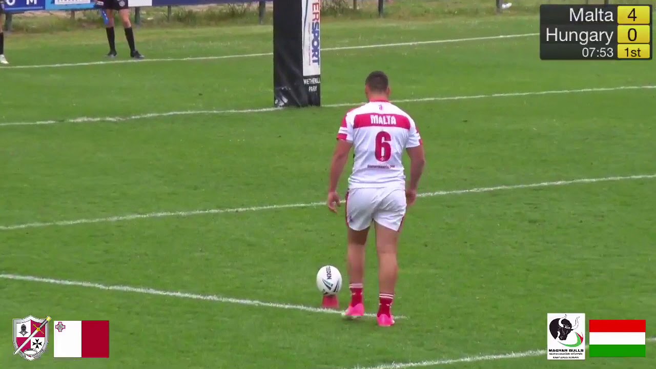 Malta vs Hungary Rugby League 2017 - YouTube