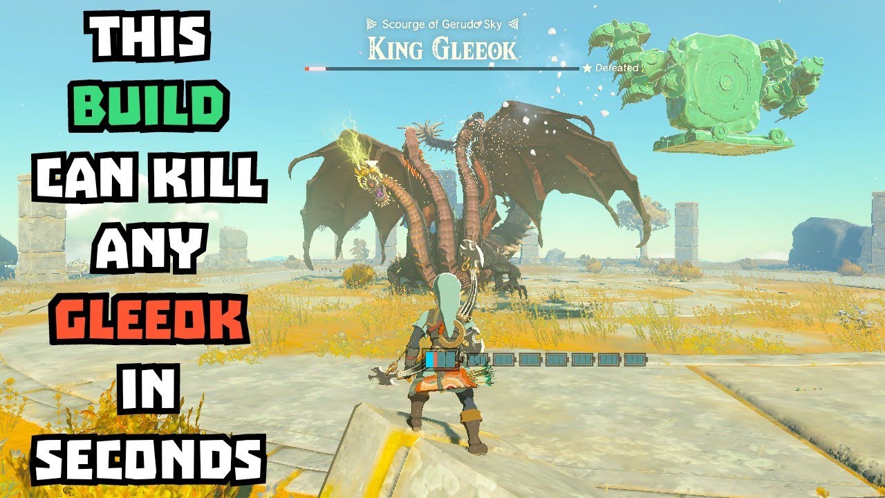The ULTIMATE GLEEOK DESTROYER - Tutorial | Tears of the Kingdom - YouTube