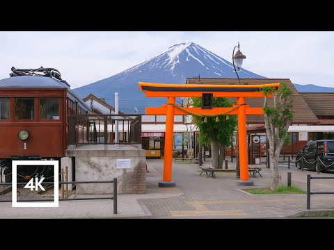 ⁴ᴷ🇯🇵 Mt. Fuji Sabah Yürüyüşü | Kawaguchiko, Japonya 4K UHD