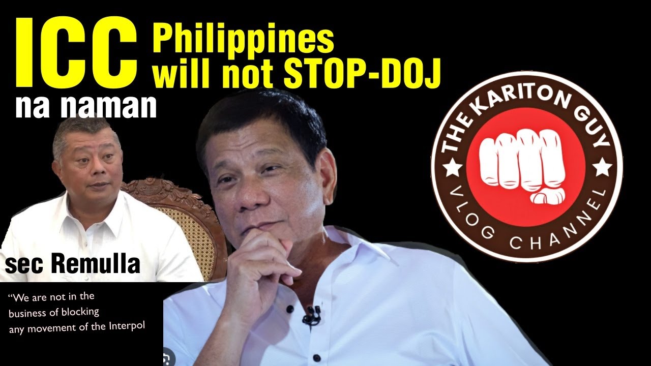 REMULLA TO DUTERTE | ICC ISSUE- DOJ TULOY #indaysara #dds #prrd #pbbm ...
