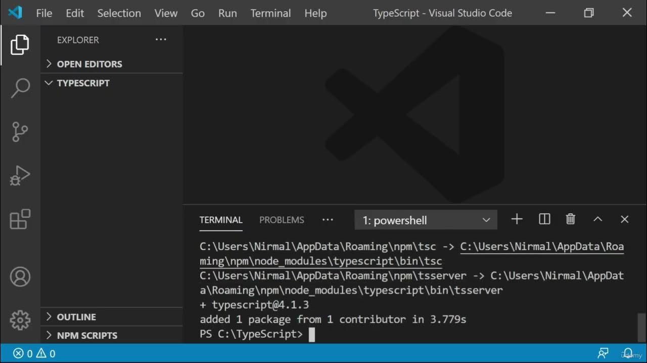 How to Install TypeScript Compiler for React Projects | Step-by-Step Guide ⚙️ - YouTube